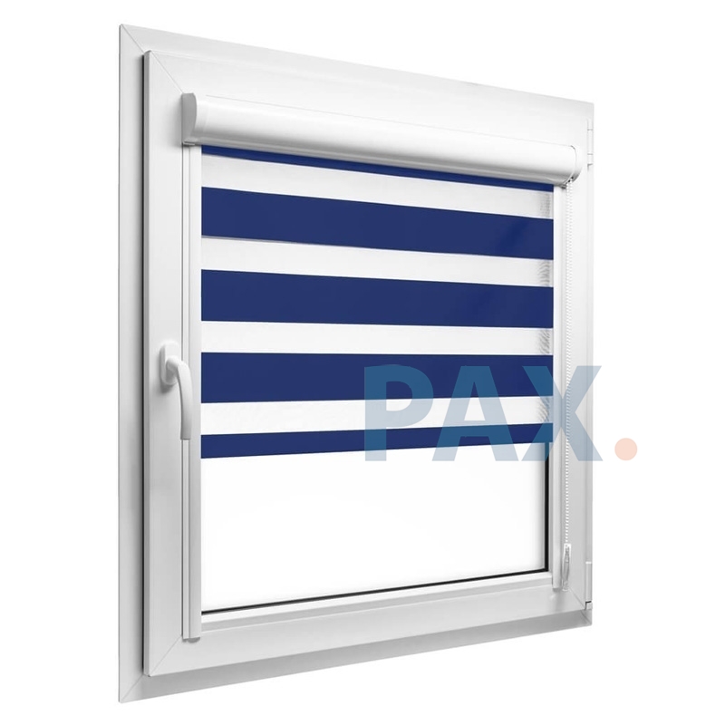 Duo-rolgordijn plakstrip kiep-kantel ramen & deuren met u-profiel ...