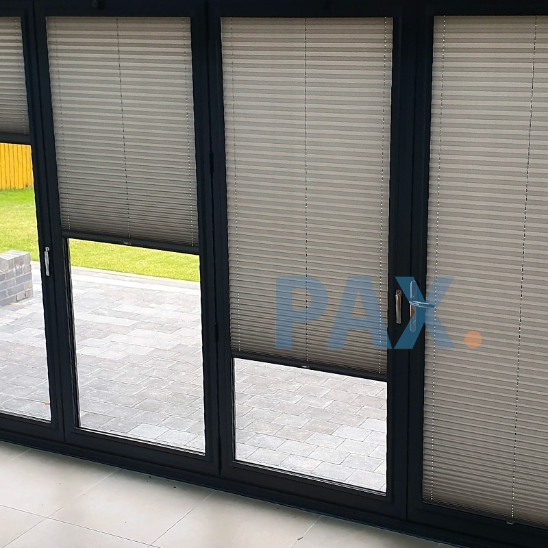 Plissegordijn in Perfectframe met magneetstrip - Top down bottom up ...